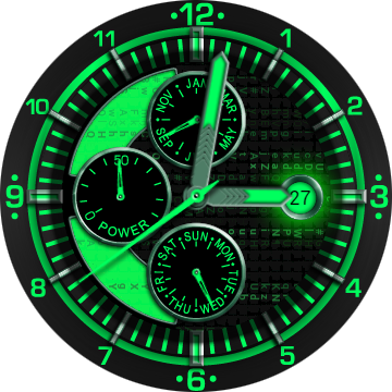 Matrix Art watch face