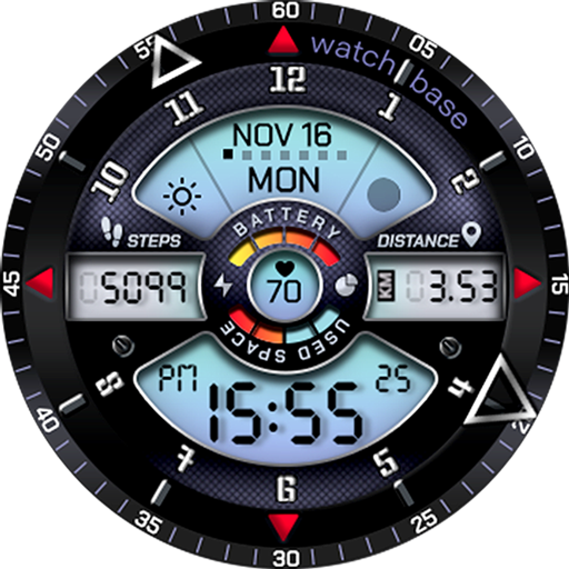 Delta 5 watch face