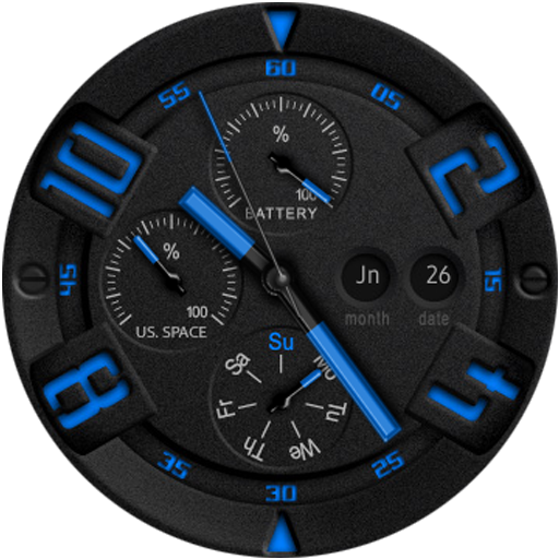 MG Military Gear watch face