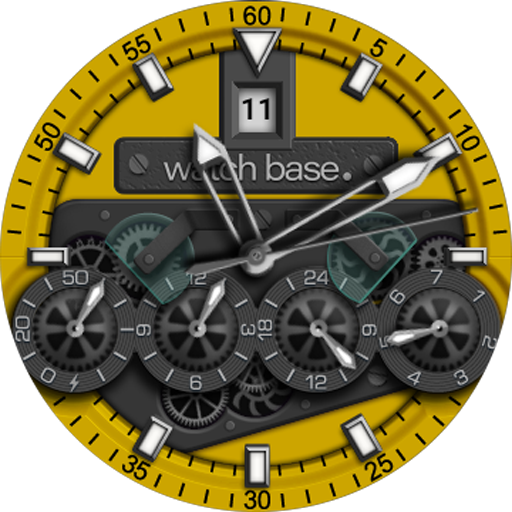 Glass Rings watch face