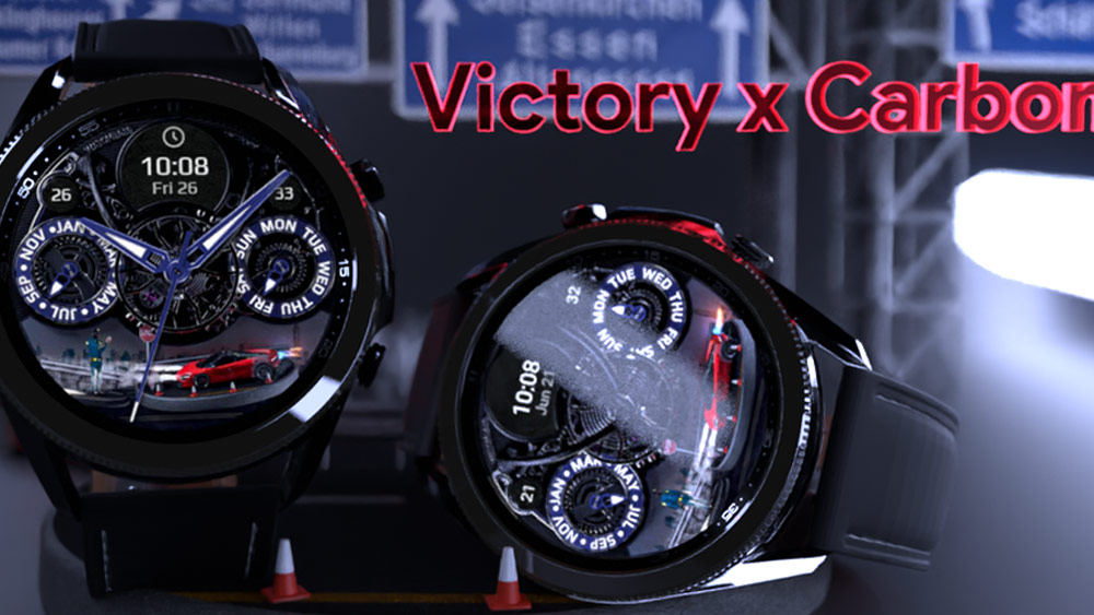 Coupon for "Victory x Carbon | Night | Wear OS"